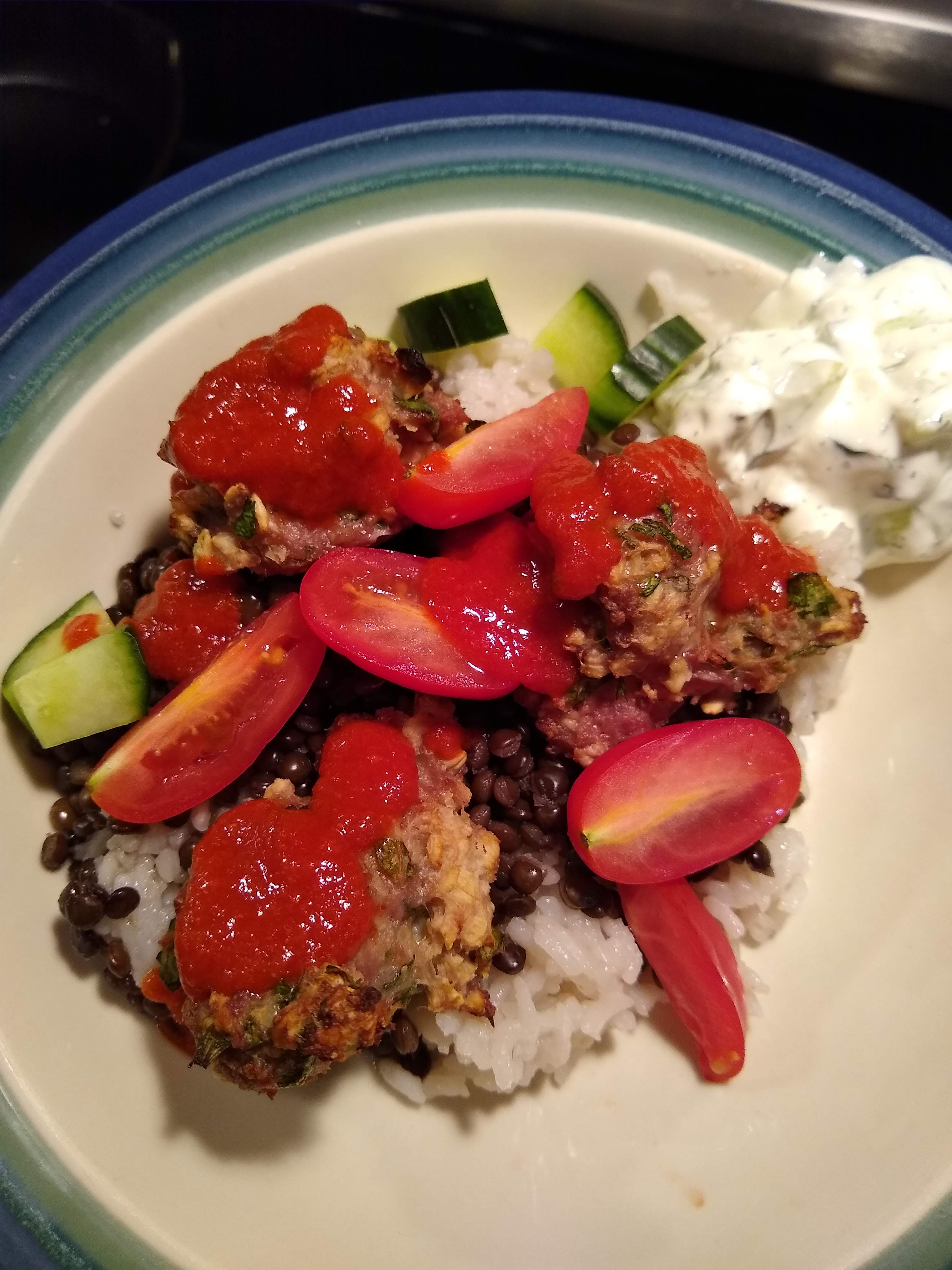 Mediterranean Meatball Bowls (recipe) – The Majors